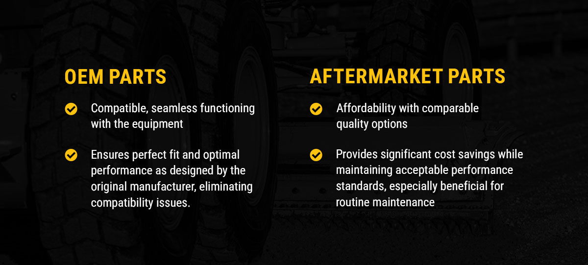 Cat® OEM vs. Aftermarket Heavy Equipment Parts: Which Is Better?