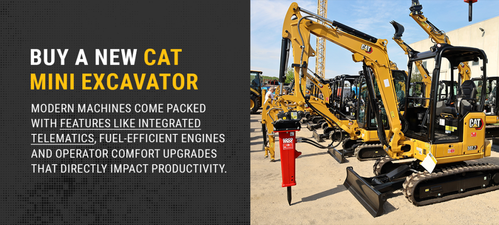 The Ultimate Cat® Mini Excavator Buying Guide